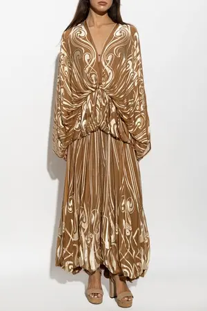 Zimmermann Silk Dress - Brown