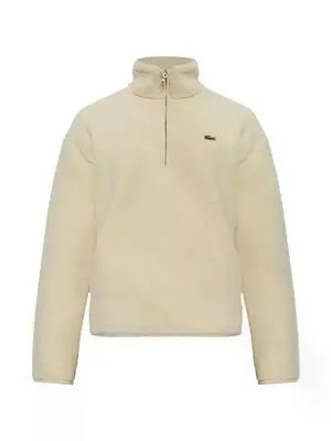 Lacoste Teddy Fleece Sweater - Neutrals