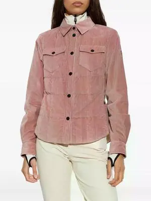 Moncler Nangy Corduroy-quilted Puffer Jacket