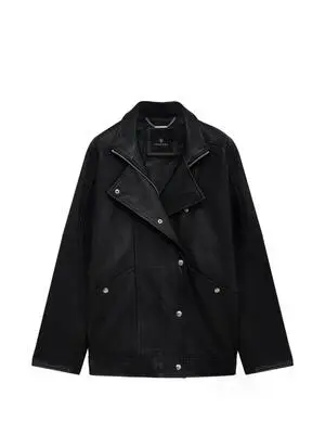 ANINE BING Sandy Jacket Leather - Black