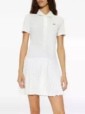 Lacoste Pleated-skirt Mini Polo Dress