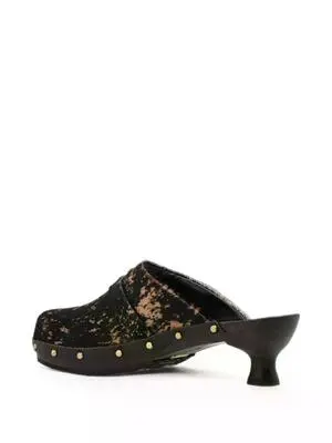 DR. SCHOLL'S SHOES Pescura Clarie Mules - Black