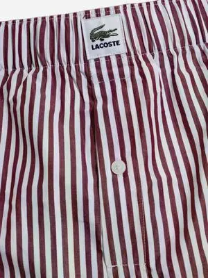 Lacoste Striped Cotton Boxer Shorts