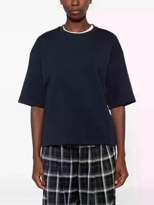 ELEH Pleat-detail T-shirt
