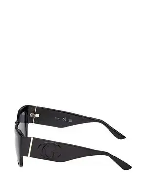 Guess Rectangle-frame Logo-plaque Sunglasses