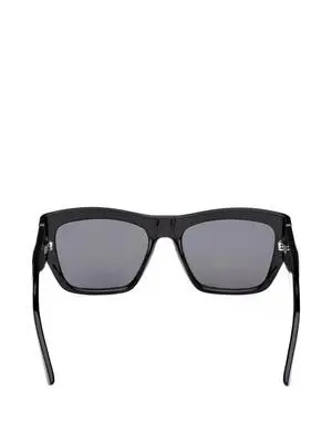 Guess Rectangle-frame Logo-plaque Sunglasses