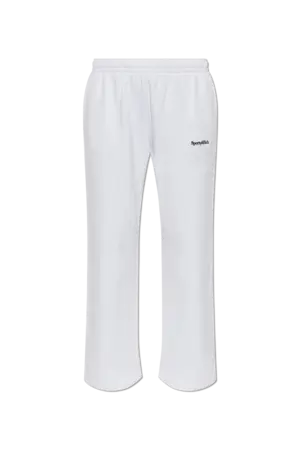 Sporty & Rich Track Pants From 'the Essentials' Collection - White