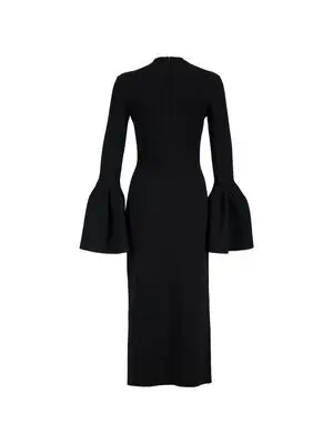 Stella McCartney Bell Sleeve Midi Dress