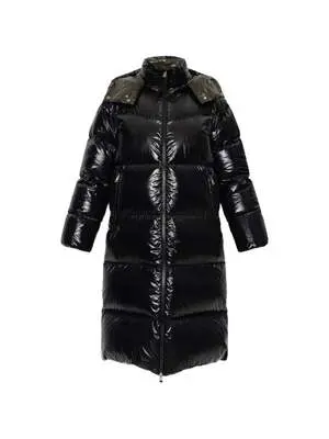 Moncler Harfang Long Down Jacket - Multicolor