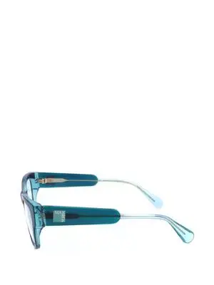 MAX&CO. Rectangle-frame Glasses - Green