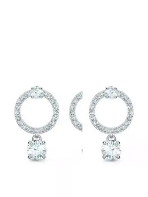 SWAROVSKI Crystal-embellished Drop Earrings - Silver