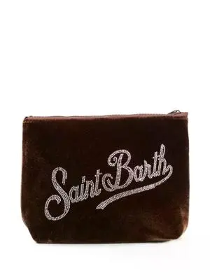 MC2 SAINT BARTH Velvet Clutch Bag