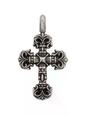 Chrome Hearts Filigree Cross Pendant Necklace - Silver