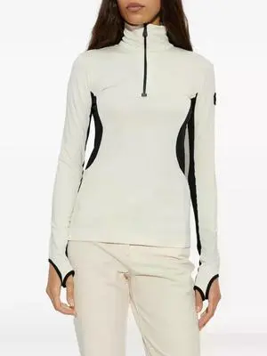 Moncler Half-zip Roll-neck Base-layer Thermal T-shirt