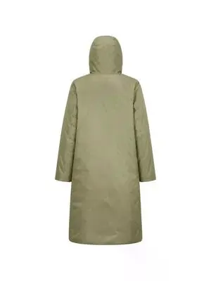 K-WAY Hooded Logo-patch Coat