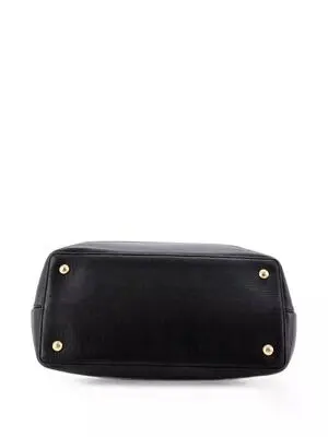 Fendi 2jours Bag Leather Petite Satchel - Black
