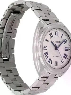 Cartier Clé 35mm Watch - Silver
