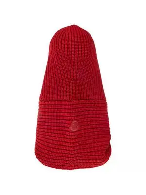 Moncler Ribbed-knit Hooded Scarf
