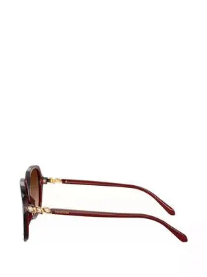 SWAROVSKI Square-frame Crystal-embellished Sunglasses