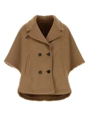 Max Mara Memo Cape For - Camel
