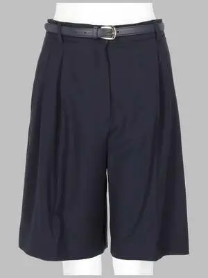 Max Mara Bermuda Wool Shorts - Blue