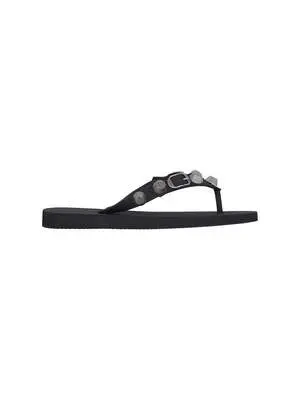 Balenciaga Sculptural Sandals In Thermoplastic Polyurethane For - Black