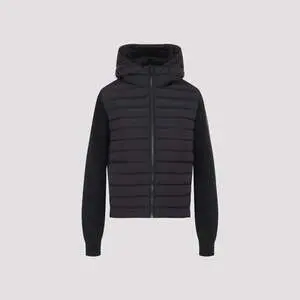 Canada Goose Hybridge Hayes Full-zip Wool Hoodie - Black