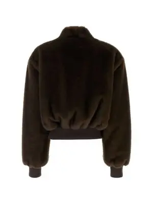 Stella McCartney Faux-fur Bomber Jacket