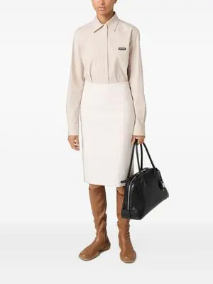 Miu Miu Cotton Shirt - Multicolor