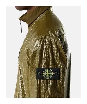 Stone Island Comfort-fit Zip-up Overshirt With Chest Pockets