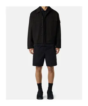 Stone Island Coach Jacket With Anti-drop Finish