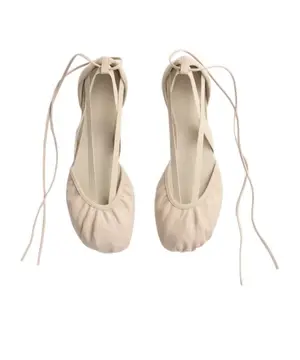 LEMAIRE Flat Pedille Ballerinas In Goat Leather