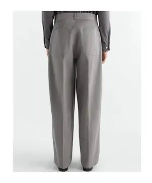 LEMAIRE Barrel Pants In Polycotton Twill