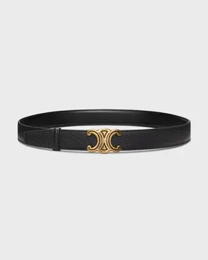 Celine Triomphe Helium Buckle Reversible Strap 30mm