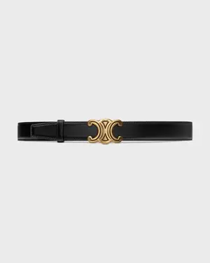 Celine Triomphe Helium Buckle Reversible Strap 30mm
