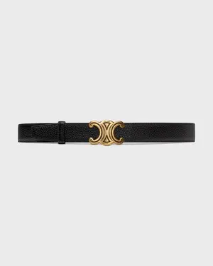 Celine Triomphe Helium Buckle Reversible Strap 30mm