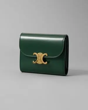 Celine Small Triomphe Flap Wallet