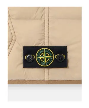 Stone Island Down Vest With Anti-drop