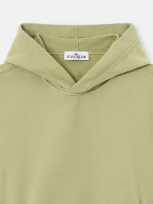 Stone Island Regular-fit Hooded Sweatshirt With Pouch Pocket