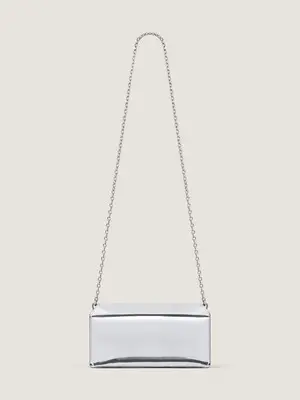 Givenchy Antigona Wallet On Chain In Mirror Leather