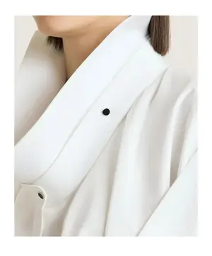 Givenchy Mini Shirt Dress In Poplin With Deconstructed Collar