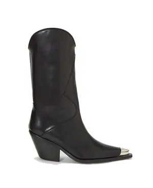 MISBHV Metallic Toe Cowboy Boots