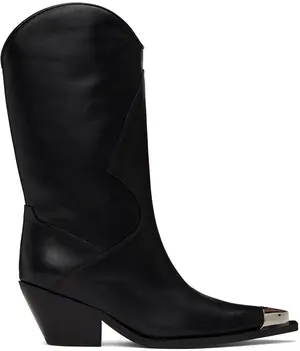 MISBHV Metallic Toe Cowboy Boots