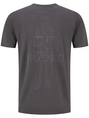 C.P. COMPANY Jersey Short Sleeve Comfort Logo T-shirt - Grey