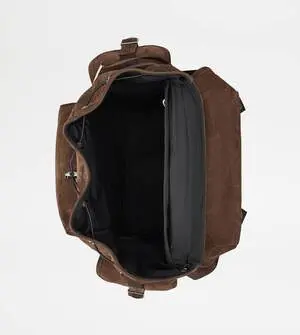 TOD'S Logo Patch Medium Backpack