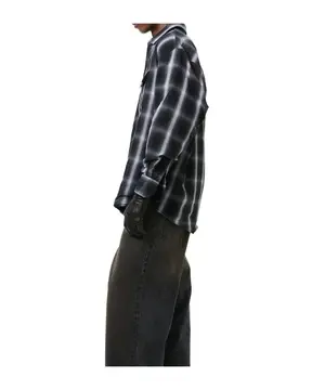 Our Legacy Ol Moss Checked-pattern Shirt