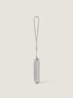 Givenchy Evening Clutch In Metal With Crystal Jewel