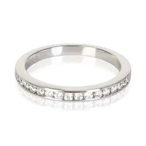 Tiffany & Co. Diamond Channel Set Band - Platinum