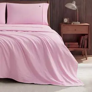 Champion Peak Comfort Microfiber Sheet Set - Pink