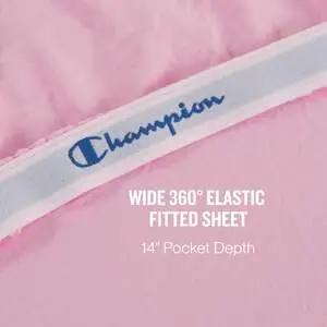 Champion Peak Comfort Microfiber Sheet Set - Pink